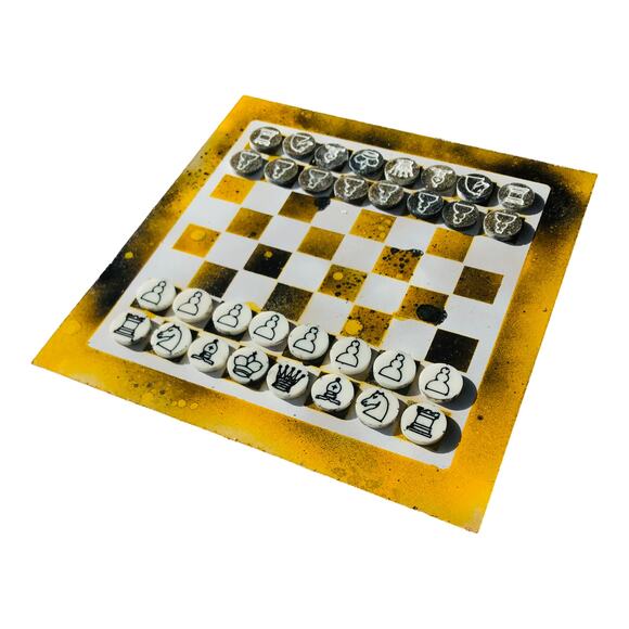 & Other Stories | Games | Chess Set Dirty Yellow | Poshmark
